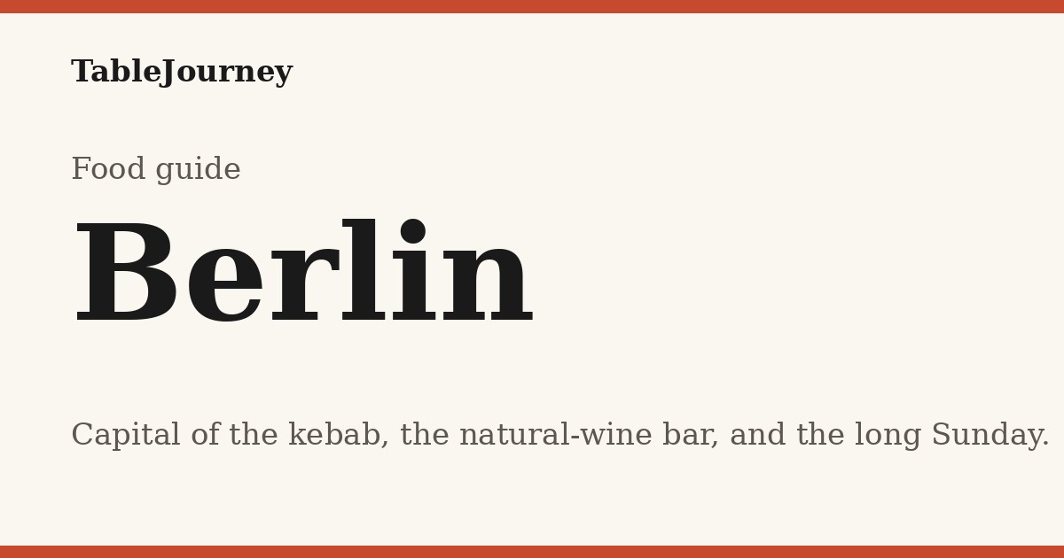Best Fine Dining in Berlin 2026: 12 Picks